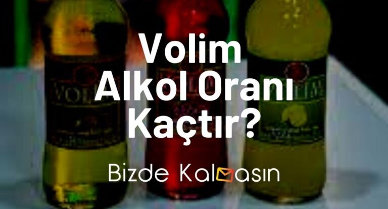 Volim Alkol Fiyat 2025 - 14.4 Volim İçki Fiyatları - Bizde Kalmasın