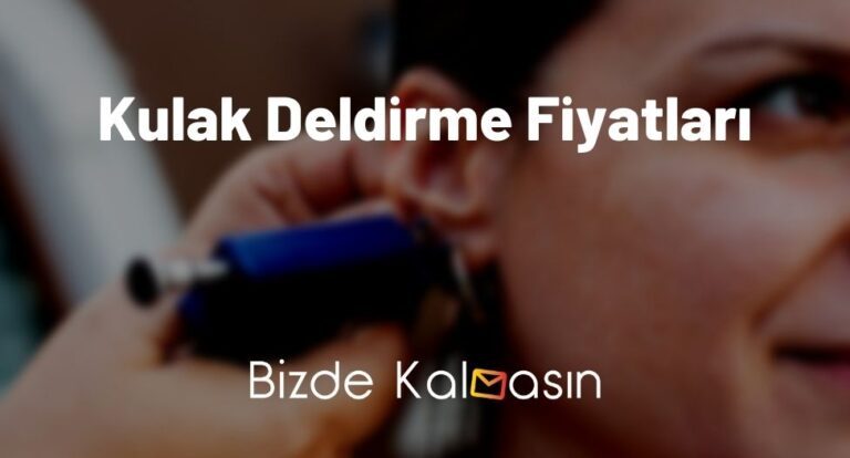Eczanede Kulak Deldirme Fiyatı 2025 - Güncel Fiyatlar